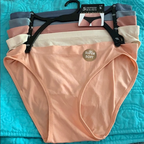 attrubutes | Intimates & Sleepwear | Nwt Attributes 5 Pack Seamless ...